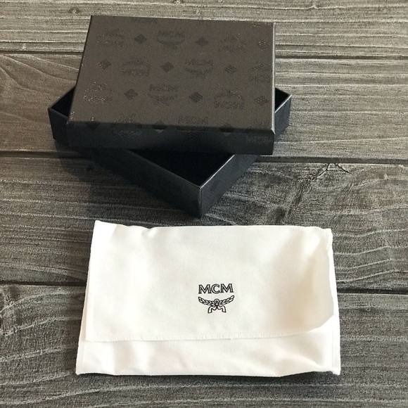 MCM | Accessories | Mcm Accessories Wallet Box Dust Bag Gift Bag Set ...